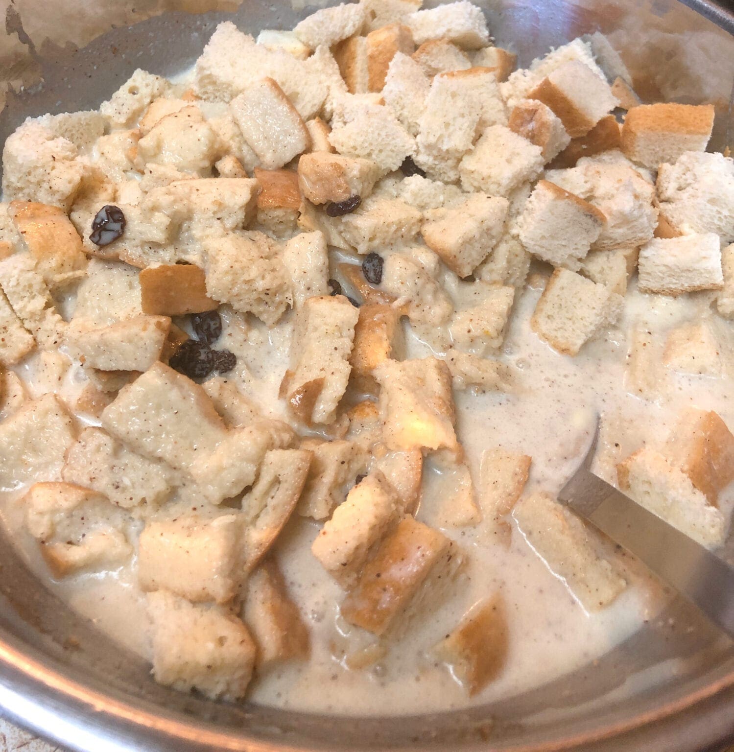 Classic Bread Pudding With Vanilla Sauce - Wholesome Farmhouse Recipes