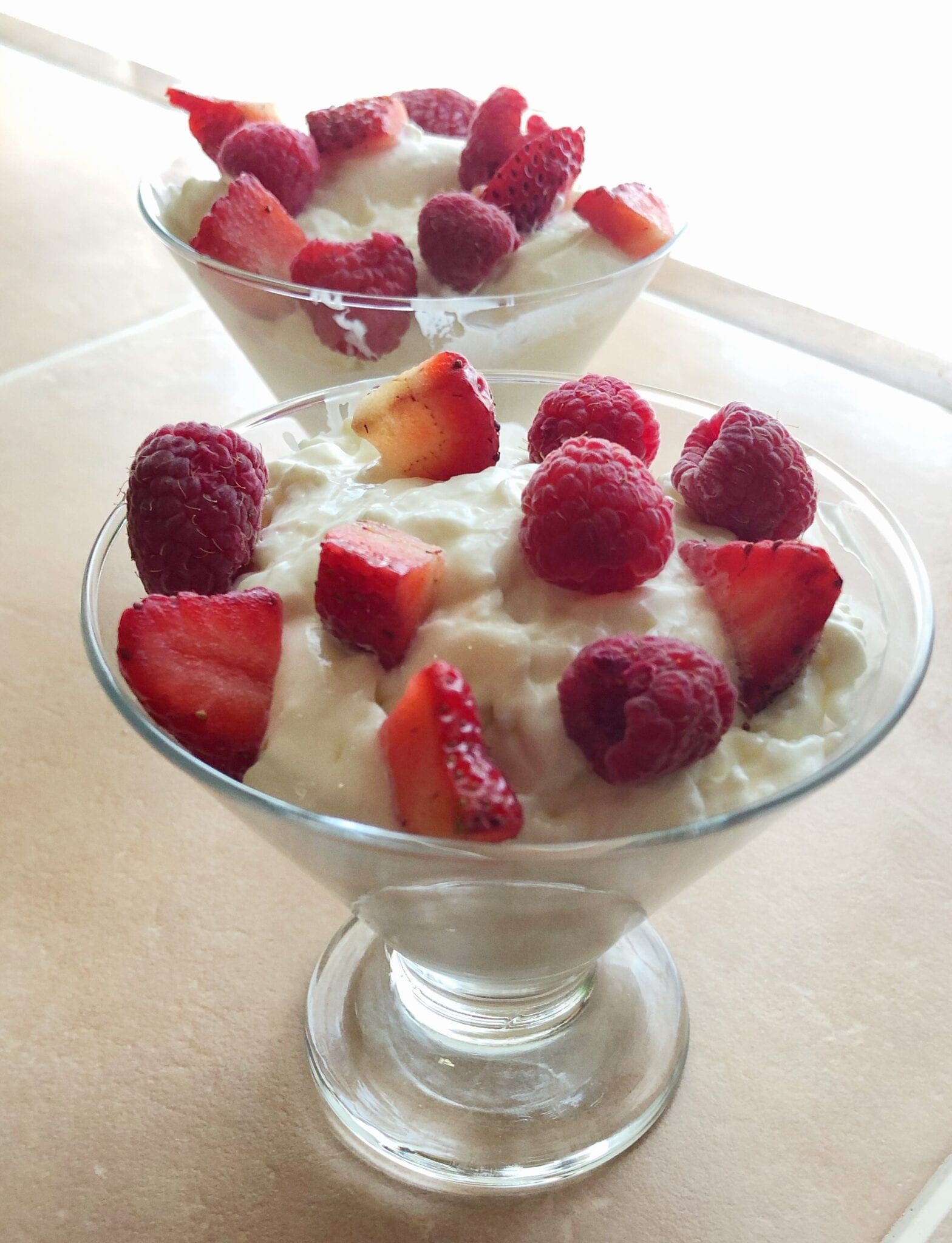 Swedish Cream with Berries Dessert - Wholesome Farmhouse Recipes