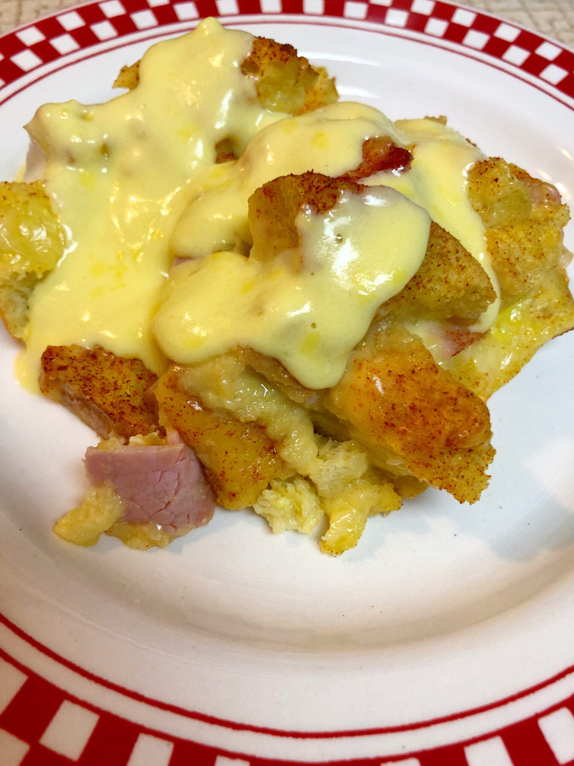 Overnight Eggs Benedict Casserole - Wholesome Farmhouse Recipes
