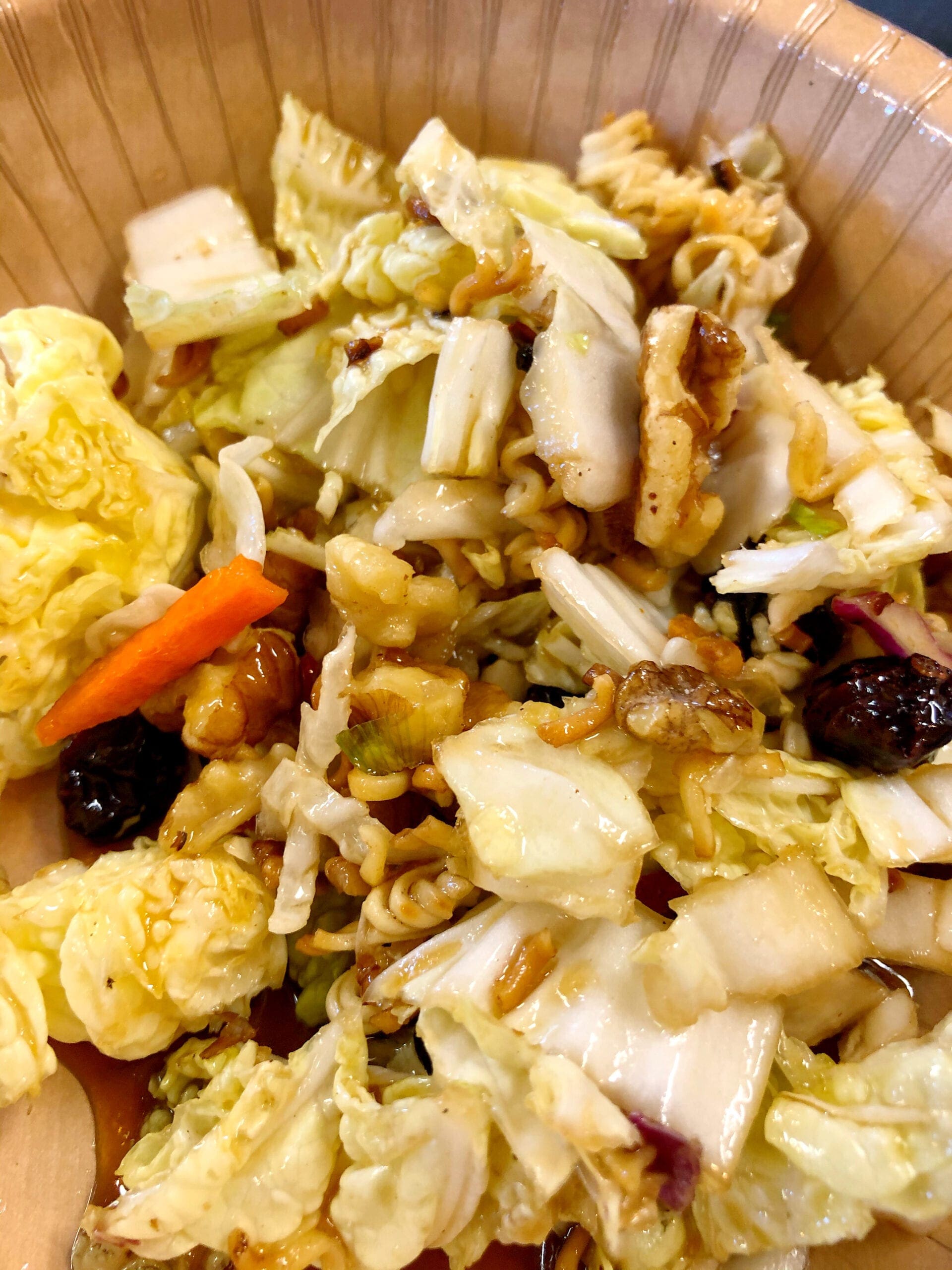 Crunchy Asian Ramen Salad - Wholesome Farmhouse Recipes