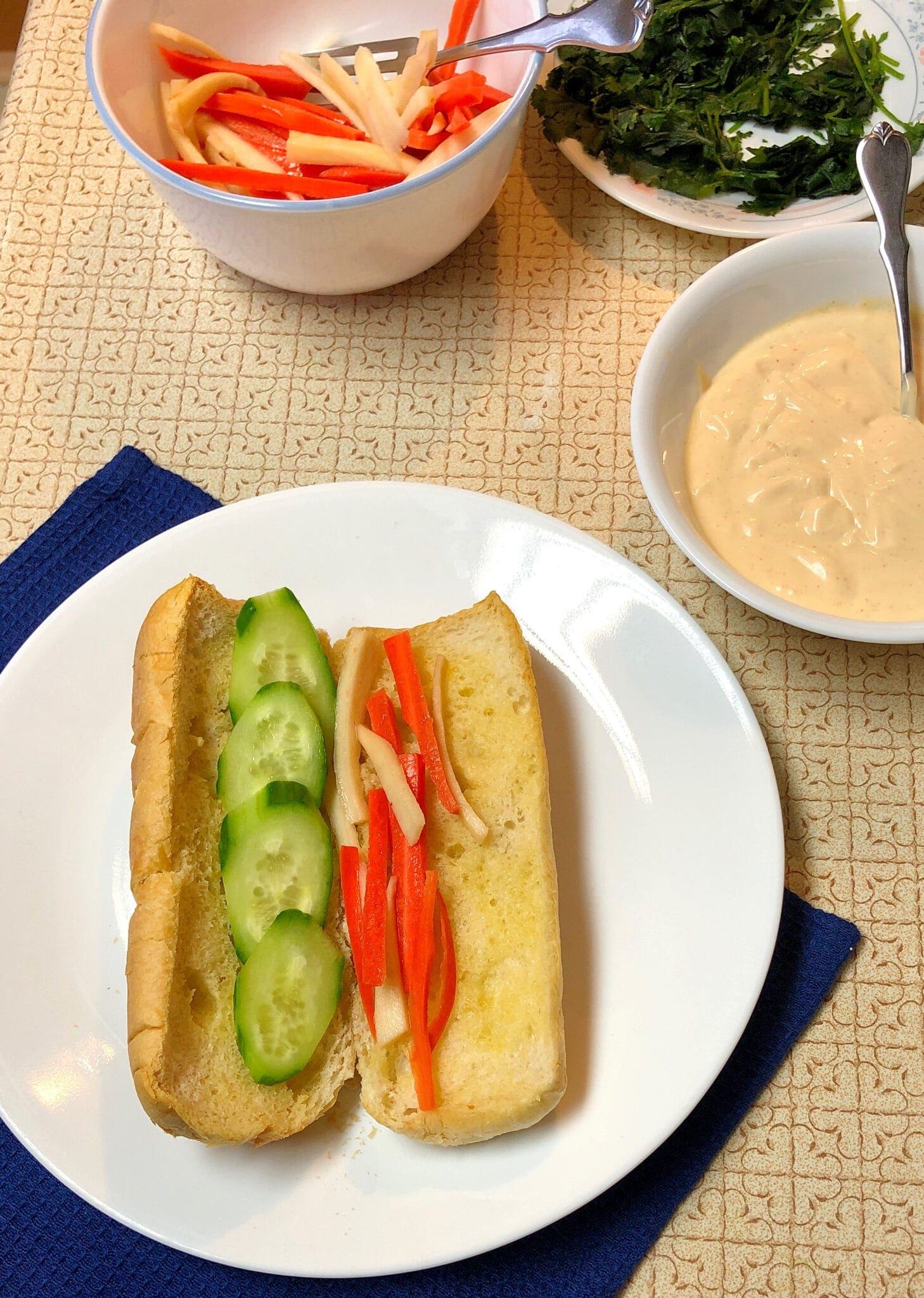 Banh Mi Sandwich “Vietnamese Meatball Sub” - Wholesome Farmhouse Recipes