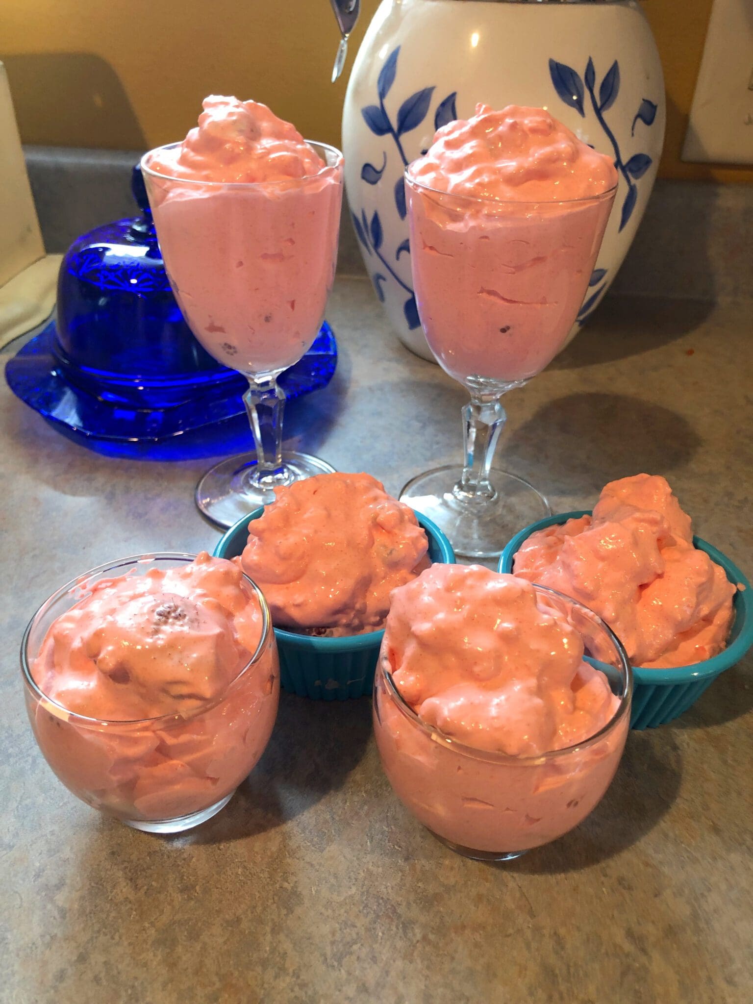 Raspberry Fluff Jello Salad Recipe Copycat - Wholesome Farmhouse Recipes