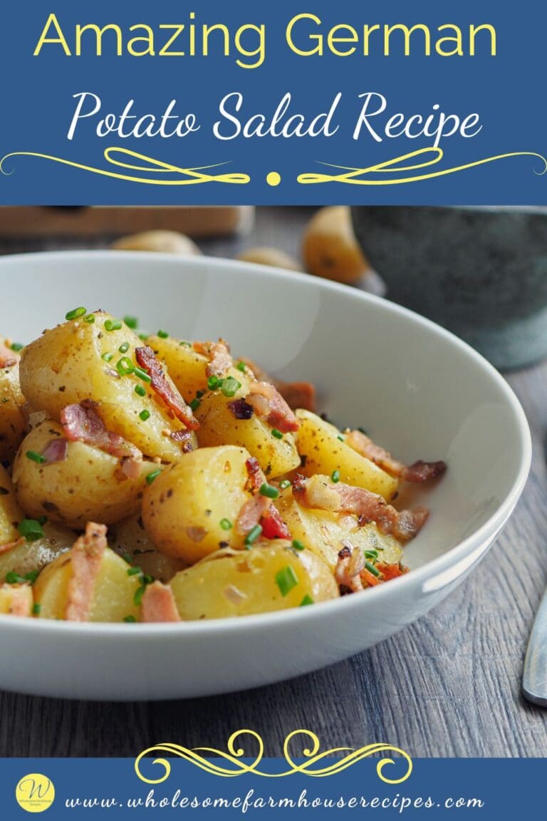 Amazing German Potato Salad Recipe - Wholesome Farmhouse Recipes
