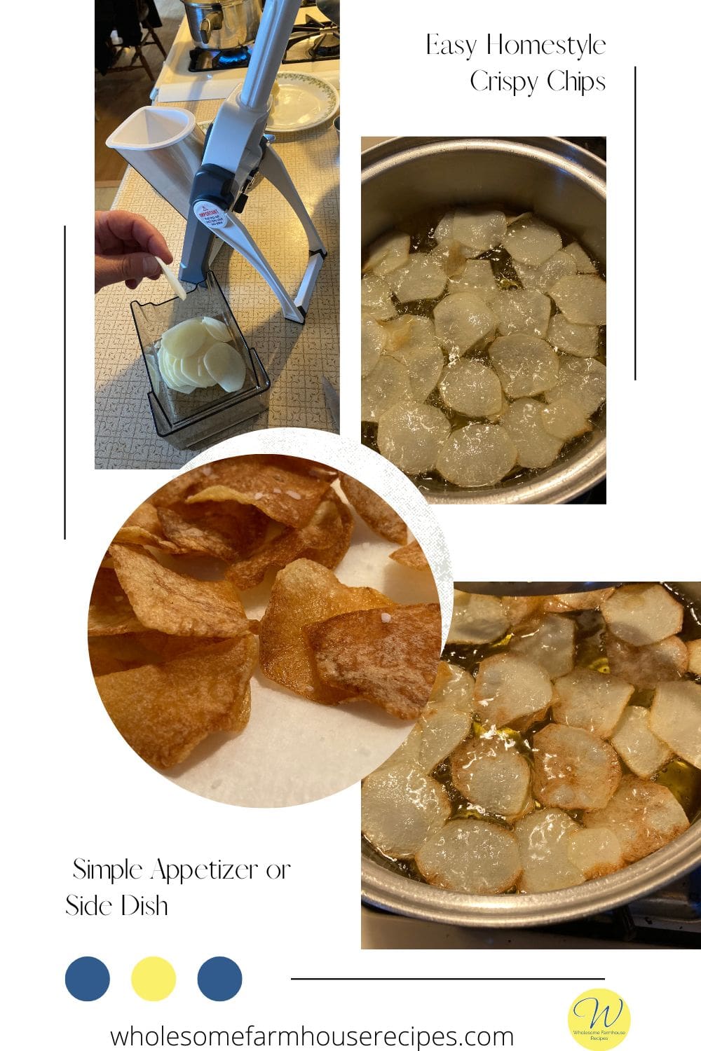 Homemade Potato Chips Recipe - Wholesome Farmhouse Recipes