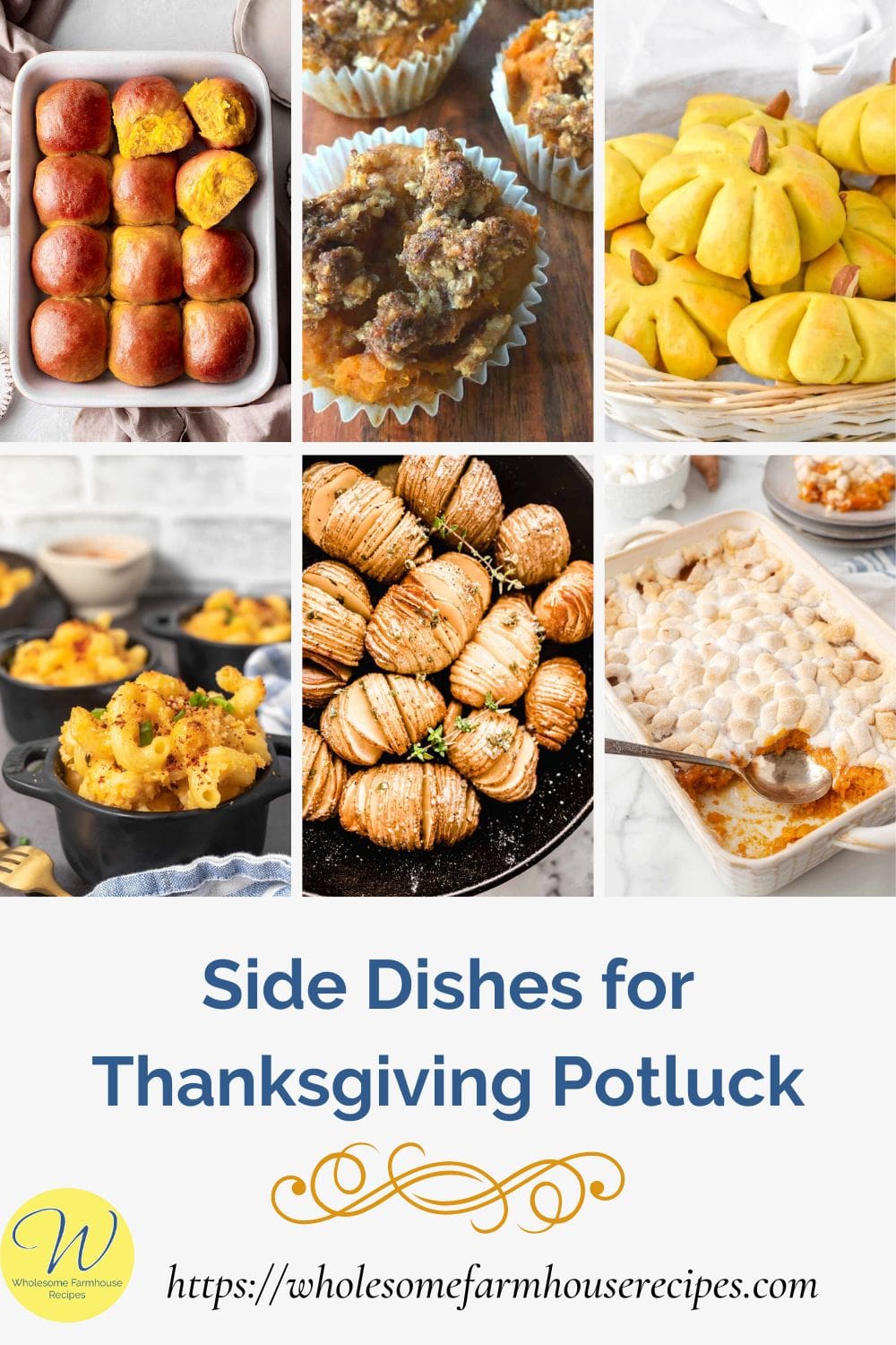 Delicious Side Dishes for Thanksgiving Potluck - Wholesome Farmhouse ...