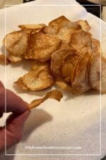 Homemade Potato Chips Recipe - Wholesome Farmhouse Recipes