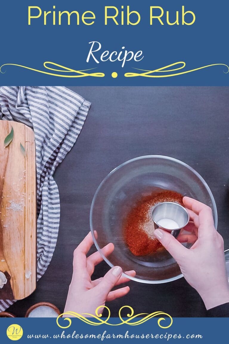 Prime Rib Rub Recipe - Wholesome Farmhouse Recipes