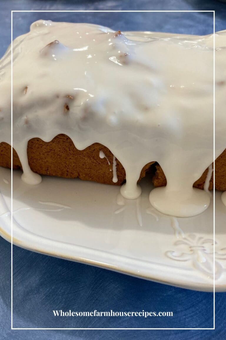 Powdered Sugar Glaze: Basic Cake Icing - Wholesome Farmhouse Recipes