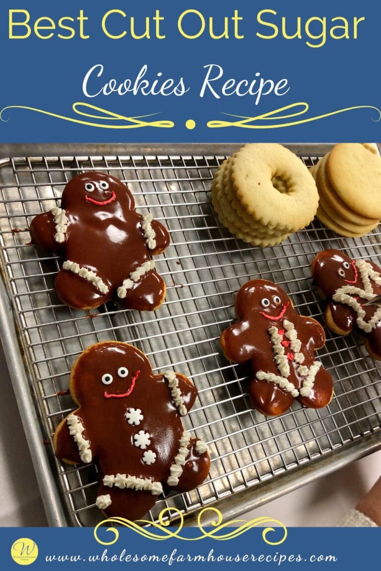 Best Cut Out Sugar Cookies Recipe - Wholesome Farmhouse Recipes