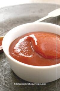 Easy Homemade Tomato Ketchup Recipe - Wholesome Farmhouse Recipes