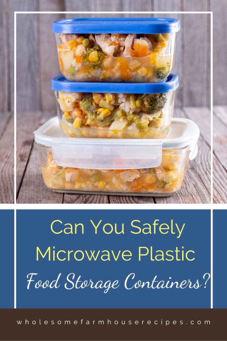Can You Safely Microwave Plastic Food Storage Containers? - Wholesome ...