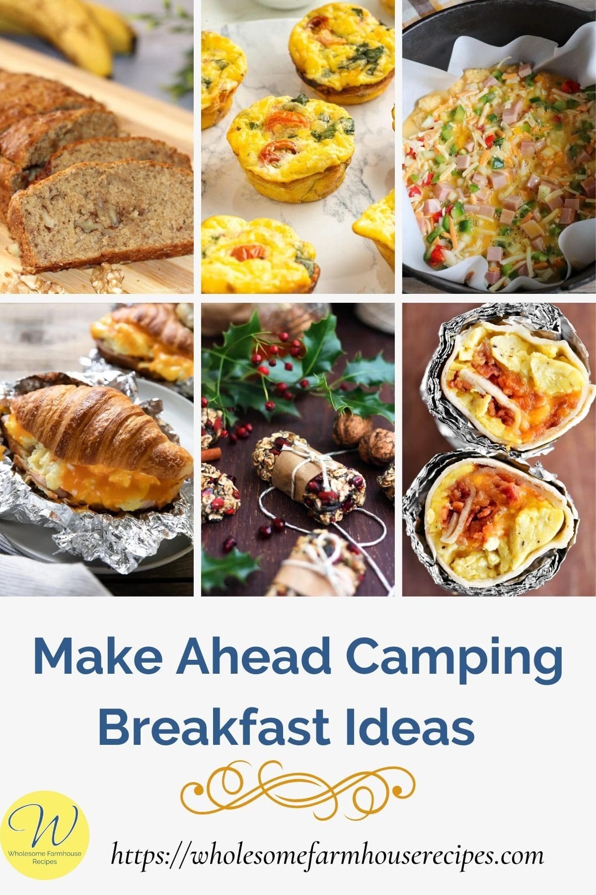 Make Ahead Camping Breakfast Ideas - Wholesome Farmhouse Recipes