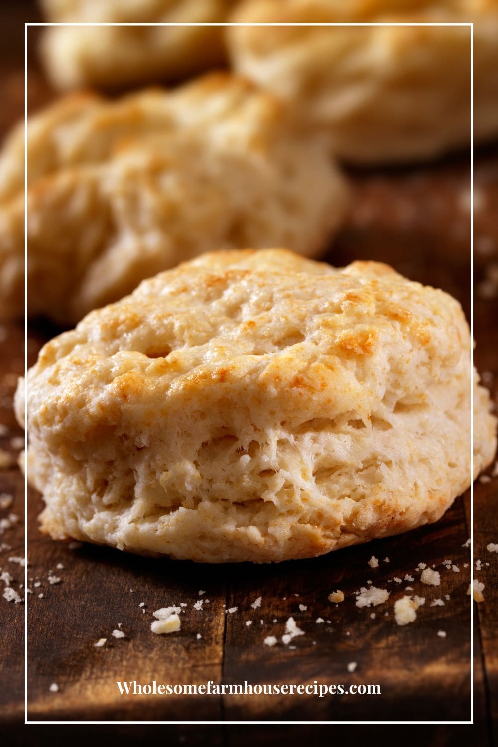2 Ingredient Cream Biscuits Recipe - Wholesome Farmhouse Recipes