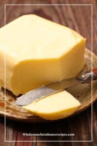 Butter vs Bacon Grease What is Best: Homemade Butter Recipe - Wholesome ...