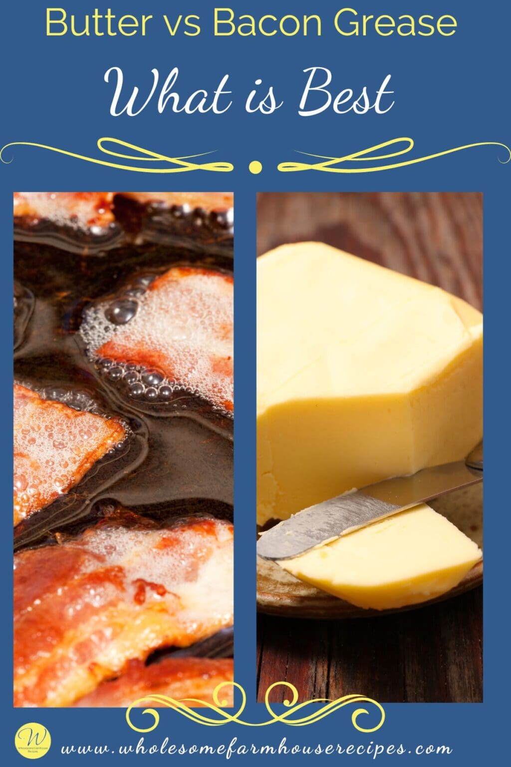 Butter vs Bacon Grease What is Best: Homemade Butter Recipe - Wholesome ...