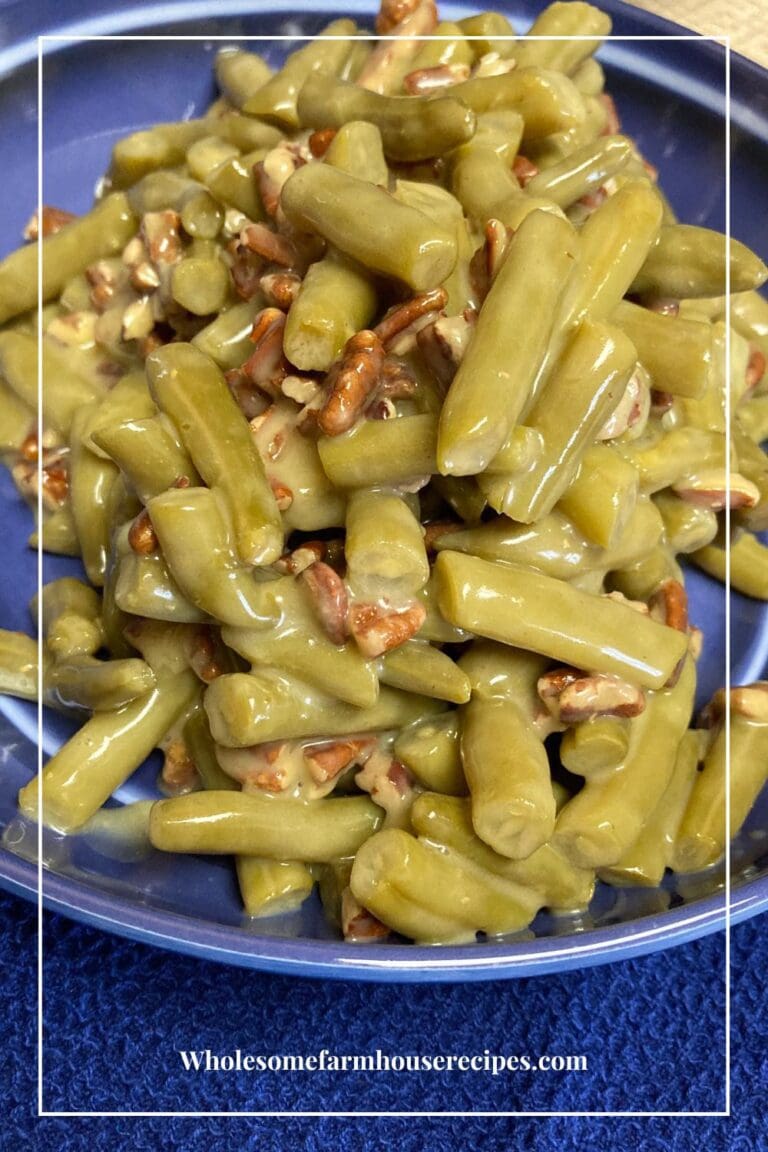 Easy Canned Green Bean Salad Recipe - Wholesome Farmhouse Recipes