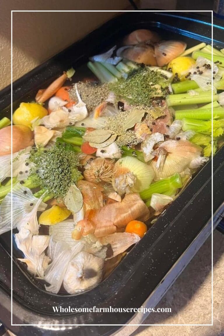 How to Make Easy Homemade Chicken Stock Recipe - Wholesome Farmhouse ...