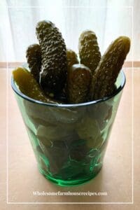I Can’t Stop Eating These Pickles Recipe - Wholesome Farmhouse Recipes