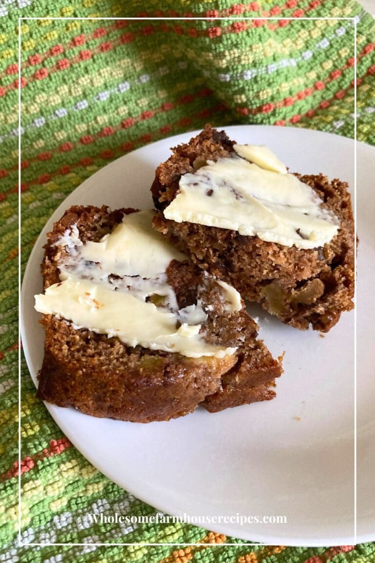 Harvest Pumpkin Apple Spice Quick Bread Recipe - Wholesome Farmhouse ...