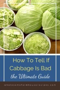 How To Tell If Cabbage Is Bad the Ultimate Guide - Wholesome Farmhouse ...