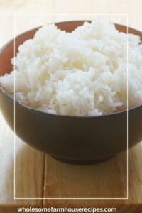 The Best Way to Reheat Leftover Rice - Wholesome Farmhouse Recipes