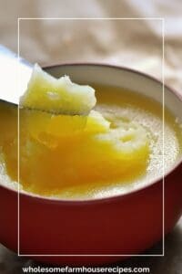 How to Make Homemade Ghee and Clarified Butter - Wholesome Farmhouse ...