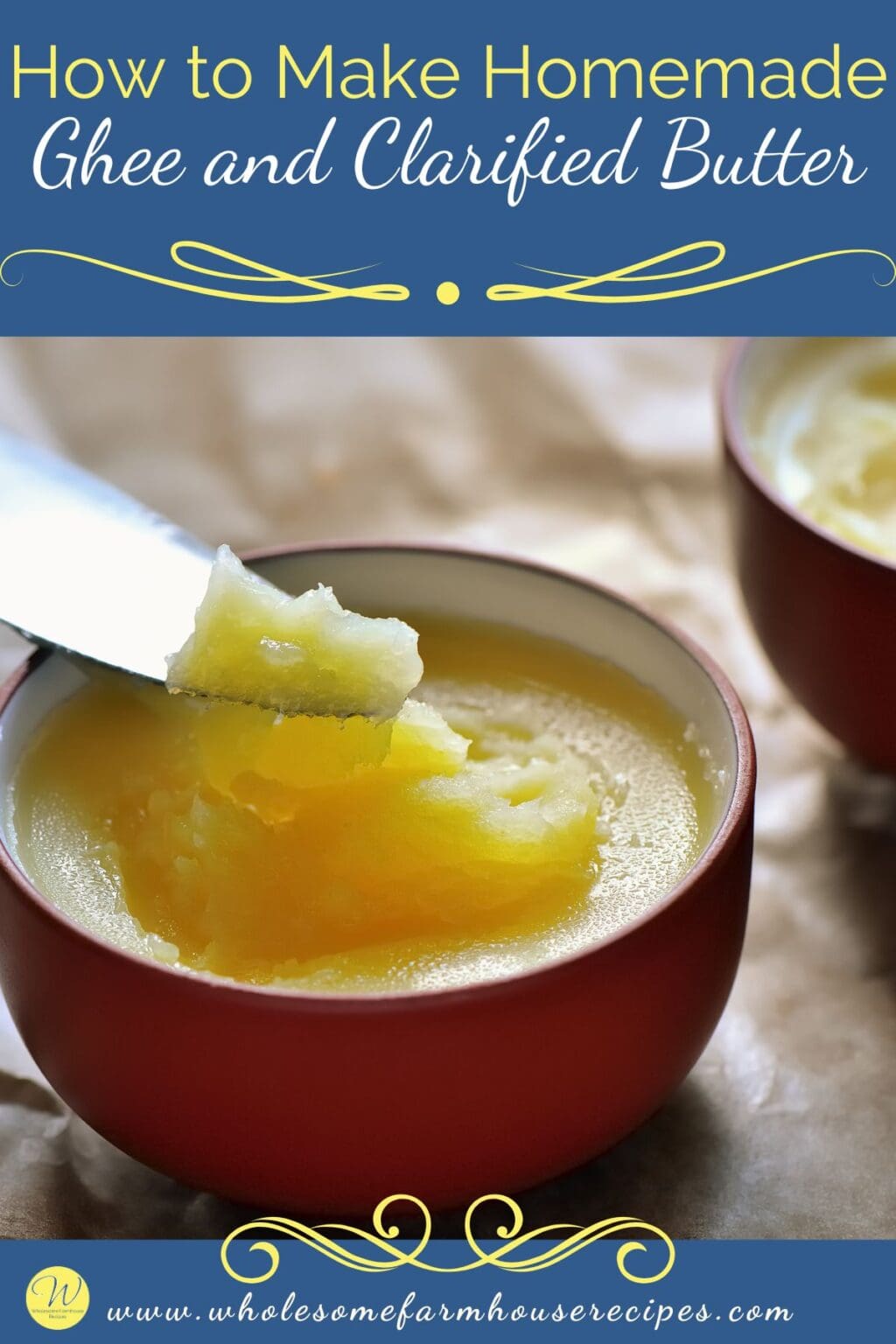 How to Make Homemade Ghee and Clarified Butter - Wholesome Farmhouse ...