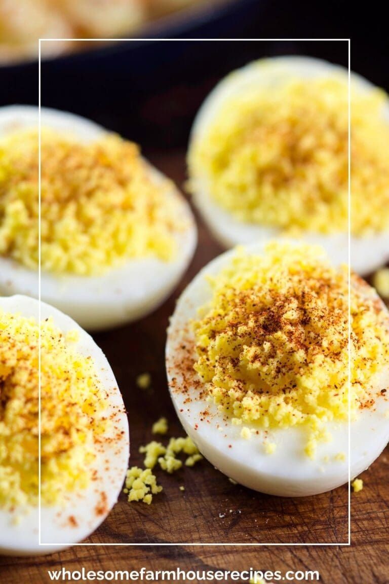 How Long do Deviled Eggs Last in the Fridge - Wholesome Farmhouse Recipes