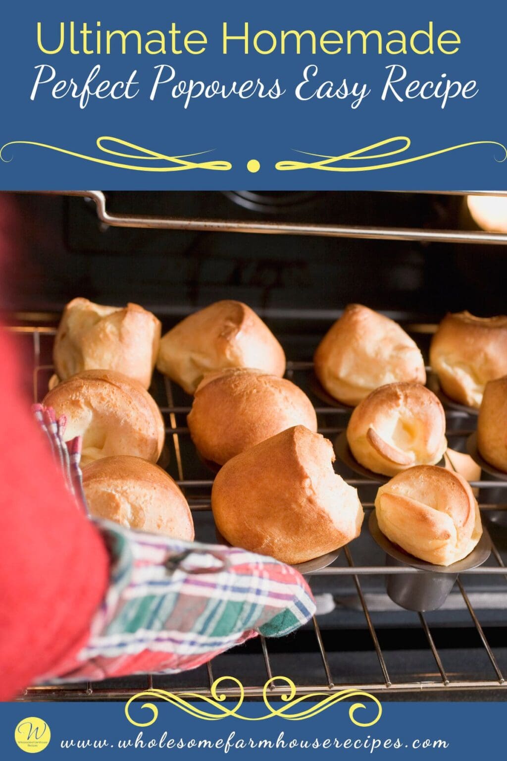 Ultimate Homemade Perfect Popovers Easy Recipe - Wholesome Farmhouse ...