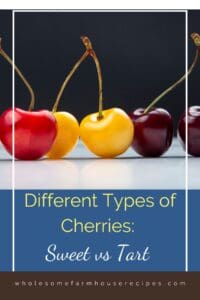 Different Types of Cherries: Sweet vs Tart - Wholesome Farmhouse Recipes