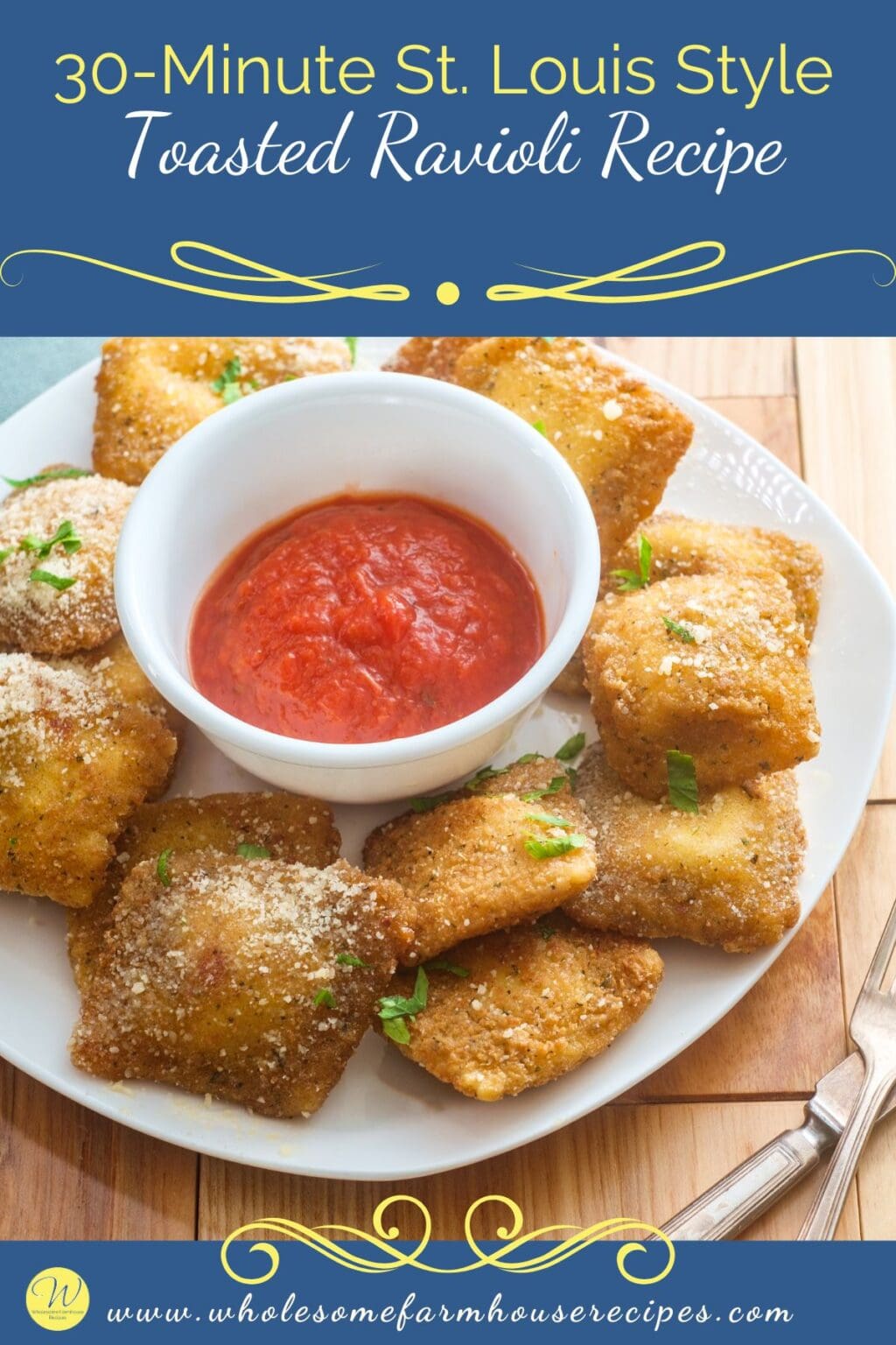 30-Minute St. Louis Style Toasted Ravioli Recipe - Wholesome Farmhouse ...