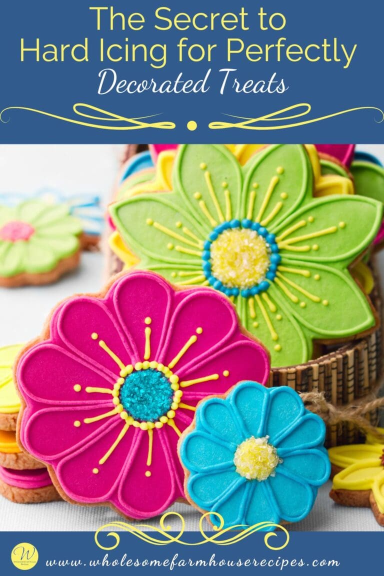 The Secret to Hard Icing for Perfectly Decorated Treats - Wholesome ...