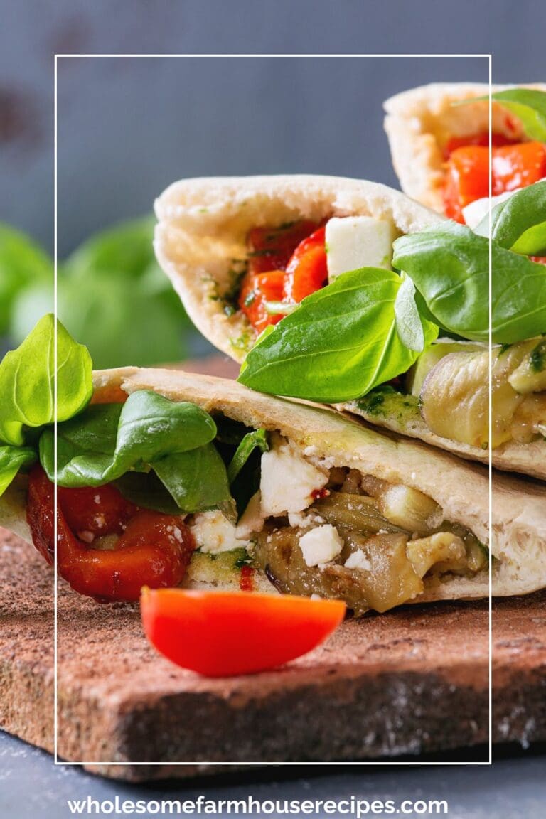 Easy Homemade Soft and Fresh Pita Bread Recipe - Wholesome Farmhouse ...