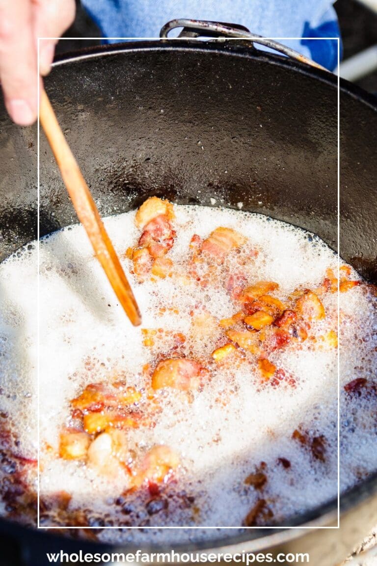 How to Render Bacon Fat Skillet and Oven Methods - Wholesome Farmhouse ...