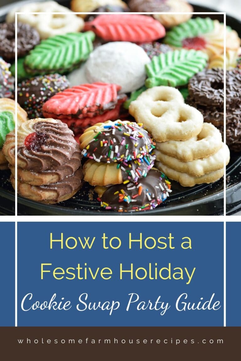 How to Host a Festive Holiday Cookie Swap Party Guide - Wholesome ...