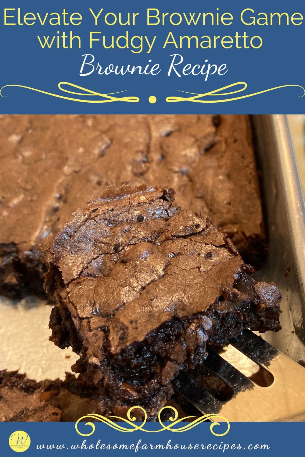 Elevate Your Brownie Game with Fudgy Amaretto Brownie Recipe ...