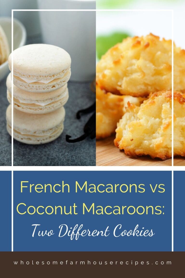 French Macarons vs Coconut Macaroons: Two Different Cookies - Wholesome ...