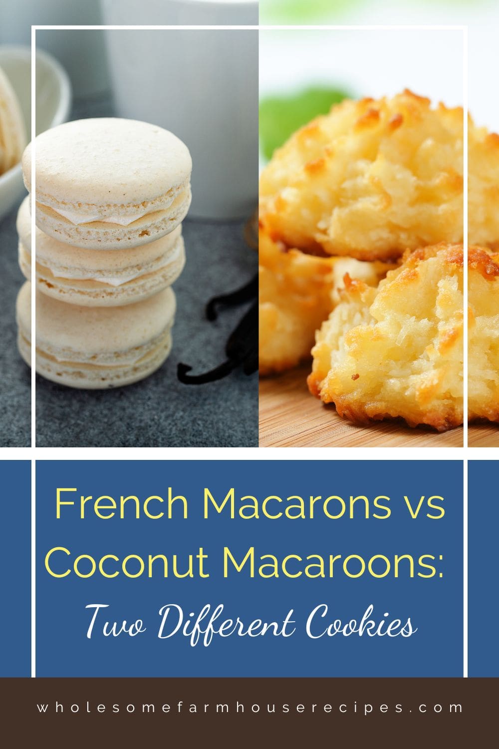 French Macarons vs Coconut Macaroons: Two Different Cookies - Wholesome ...