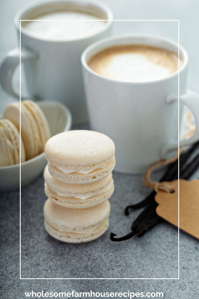 How to Make Perfect Vanilla Macarons at Home Recipe - Wholesome Farmhouse Recipes