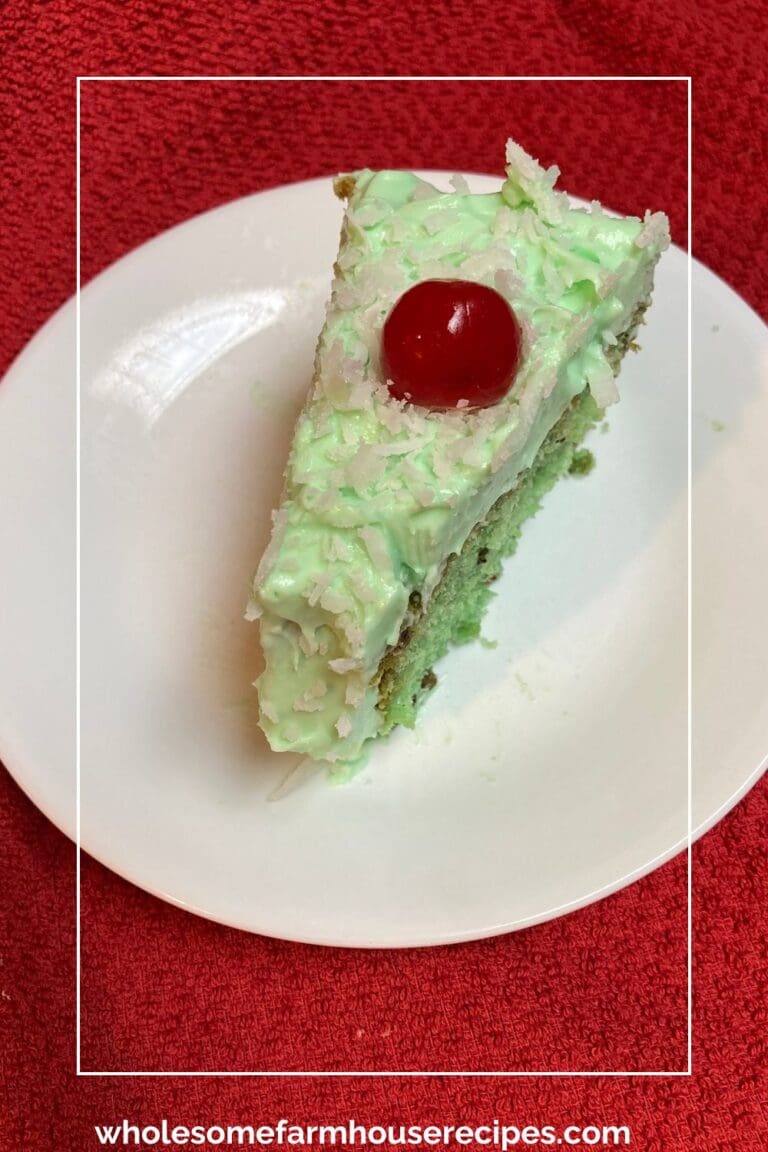 Watergate Cake Recipe with Dream Whip - Wholesome Farmhouse Recipes