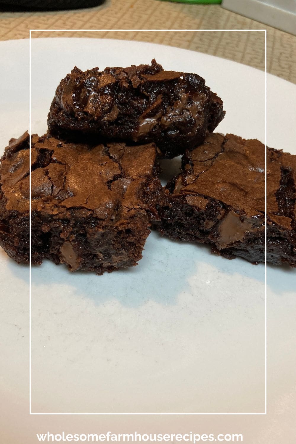 Indulgent Fudgy Homemade Brownies Recipe from Scratch - Wholesome Farmhouse Recipes