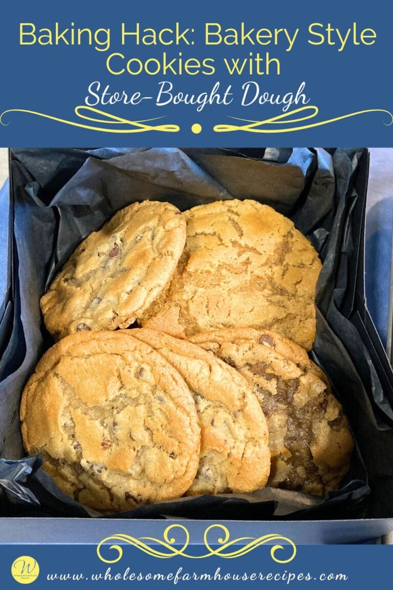 Baking Hack: Bakery Style Cookies with Store-Bought Dough - Wholesome ...